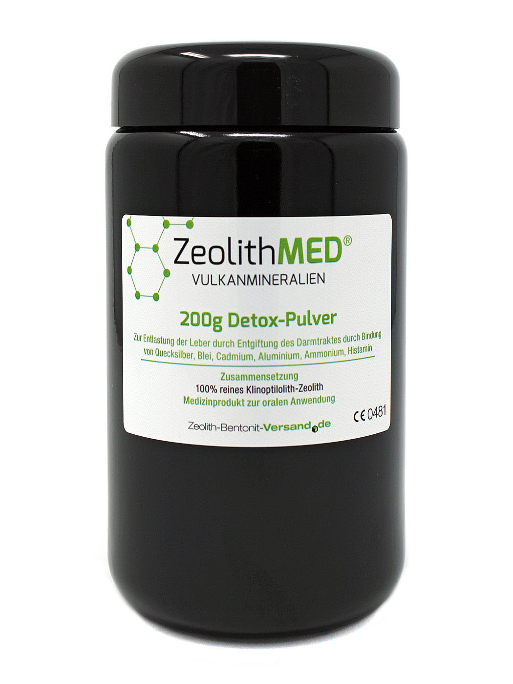 cliniptilolite zeolite detox crystal powder zeolith med medical device ...